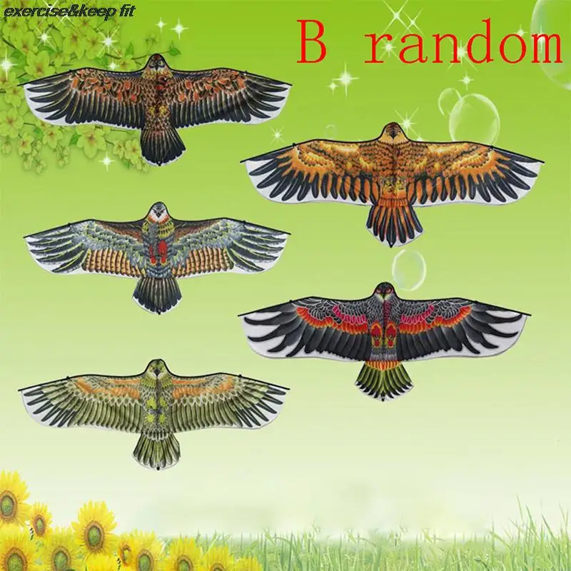 1-1m-Eagle-Kite-With-Kite-Handle-Line-Children-Flying-Bird-Kites ...