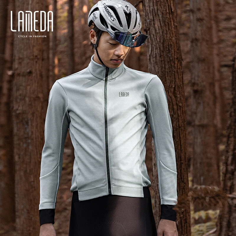 LAMEDA Winter Cycling Clothing Men's Thermal Fleece Cycling Clothing ...