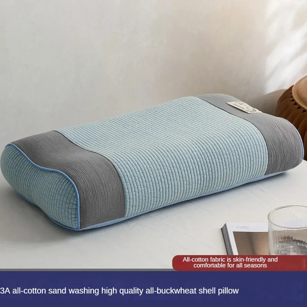 Buckwheat-Hull-Pillow-Improve-Sleeping-Cervical-Support-for-Sleep ...