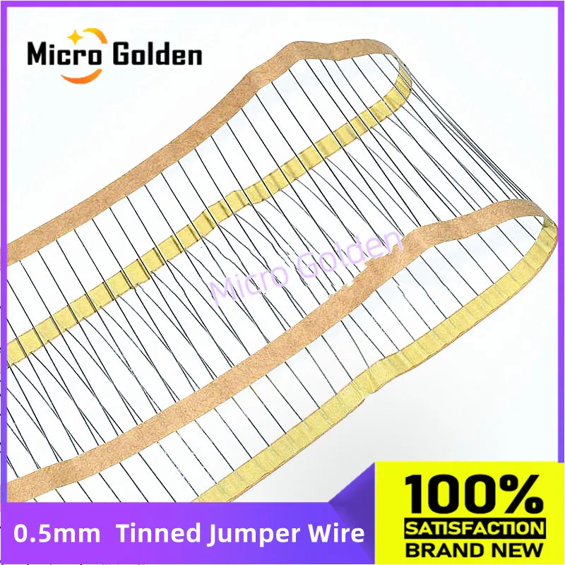 50pcs-PCB-Breadboard-Jumper-Wire-Diameter-0-5mm-Resistance-Jumper-T52 ...