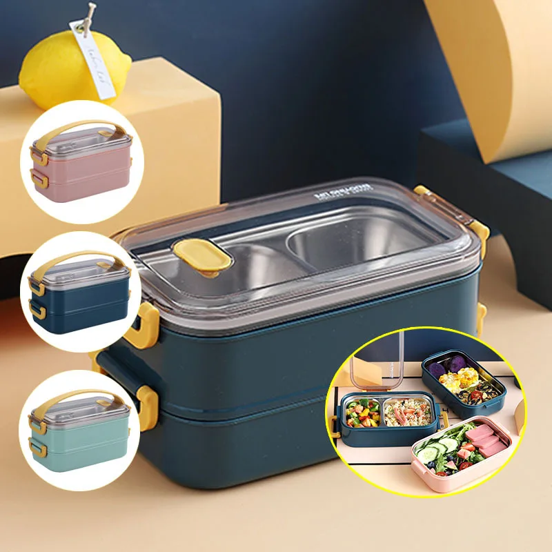 Portable-Stainless-Steel-Lunch-Box-Children-Student-School-Bento-Box ...