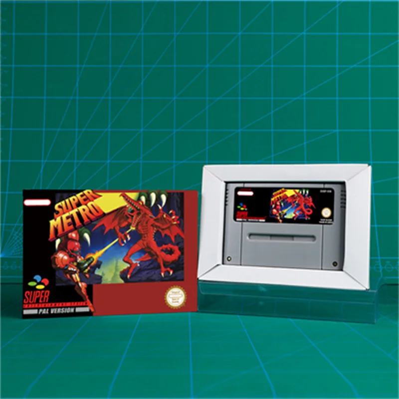 Super Metroided EUR Version RPG Game Card Battery Save With Retail Box ...