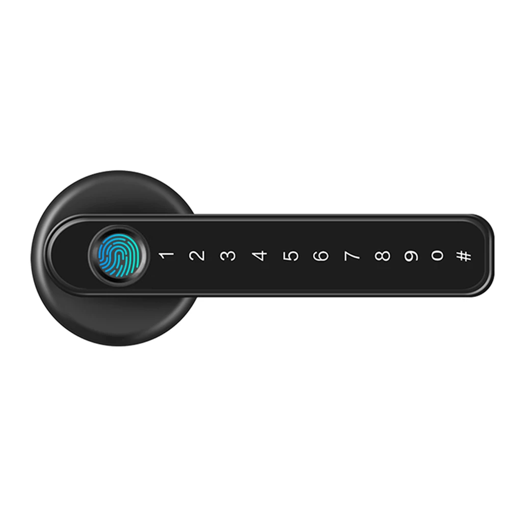Fingerprint-Door-Lock-Smart-Keyless-Entry-Biometric-Password-Lever ...