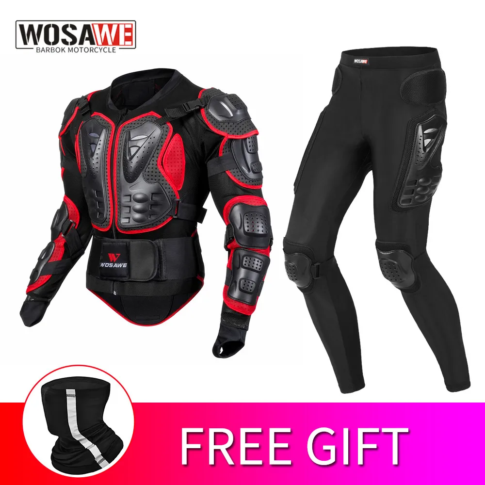 WOSAWE-Body-Armor-Motocicleta-para-Homens-Terno-de-Prote-o-Motocross ...