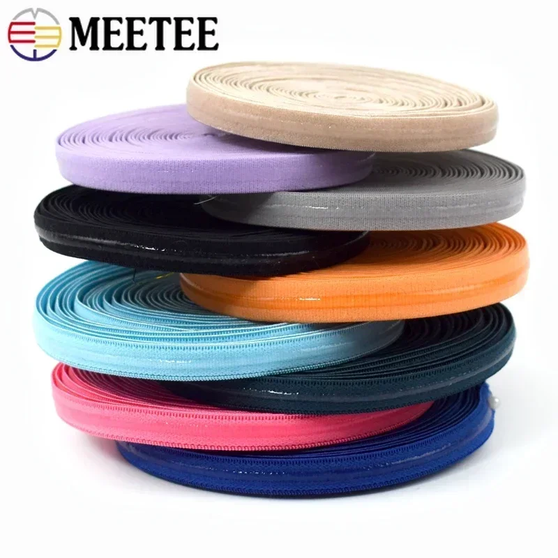 5-10M-10mm-Non-slip-Elastic-Band-Transparent-Silicone-Underwear-Bra ...