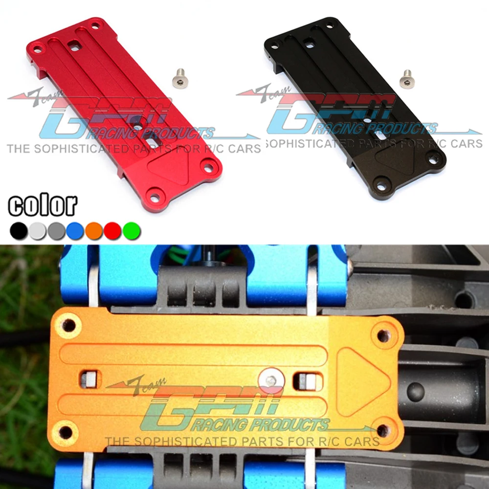 GPM Metal Front Tie Bar Mount Front Arm Bracket 7716 for Traxxas 1/6 ...