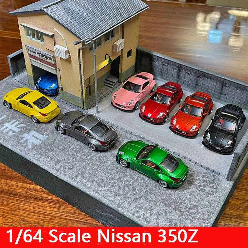 High-Restore-1-64-Scale-Nissan-350Z-Duck-Tail-Rocket-Rabbit-Wide-Body ...