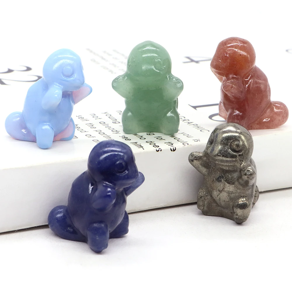 1-2-Cute-Cartoon-Turtle-Figures-Natural-Stones-Carved-Anime-Statue ...
