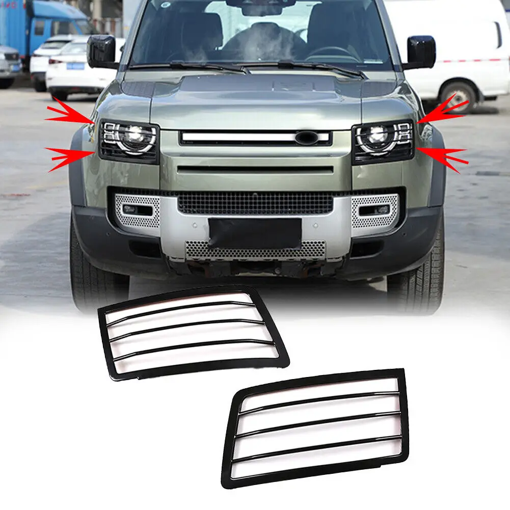 Car-Headlight-Cover-Grill-Trim-Headlamp-Lens-Cover-Protection-Net-For ...