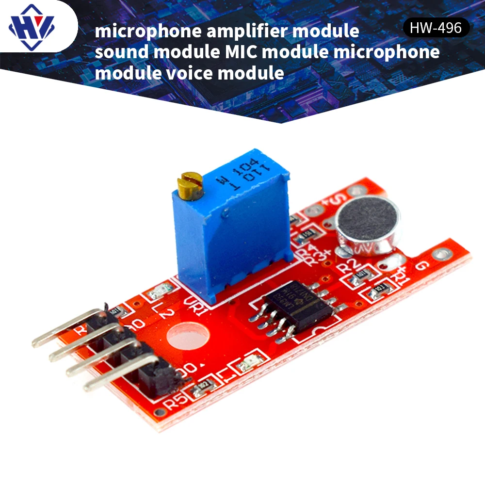 5-Buah-Modul-Penguat-Mikrofon-Modul-Suara-Modul-Mikrofon-Modul-Mikrofon ...