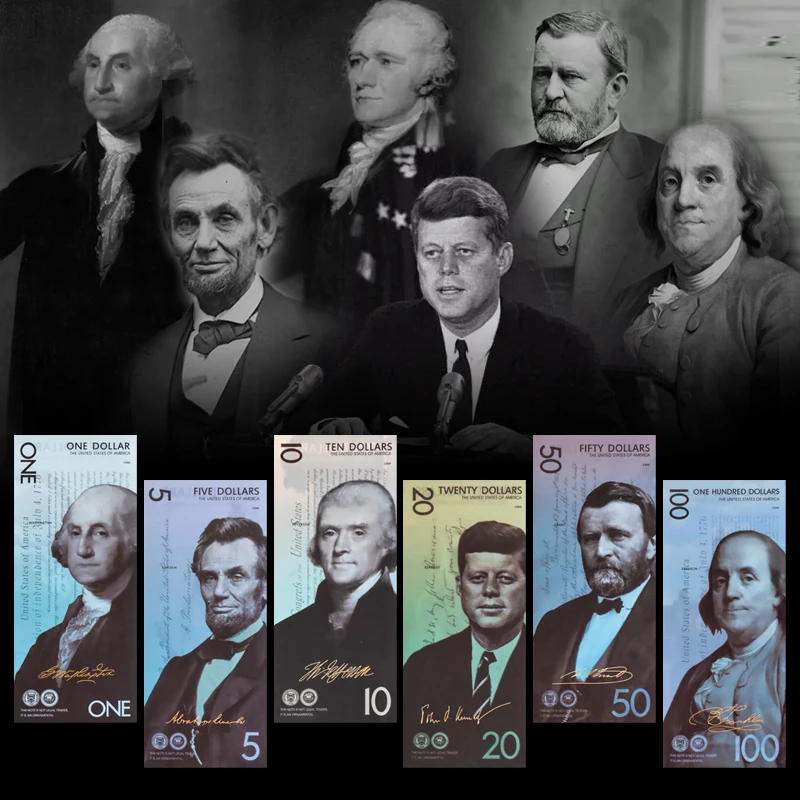 New-Commemorative-Banknotes-Plastic-Money-Dollar-1-5-10-20-50-100-Pvc ...