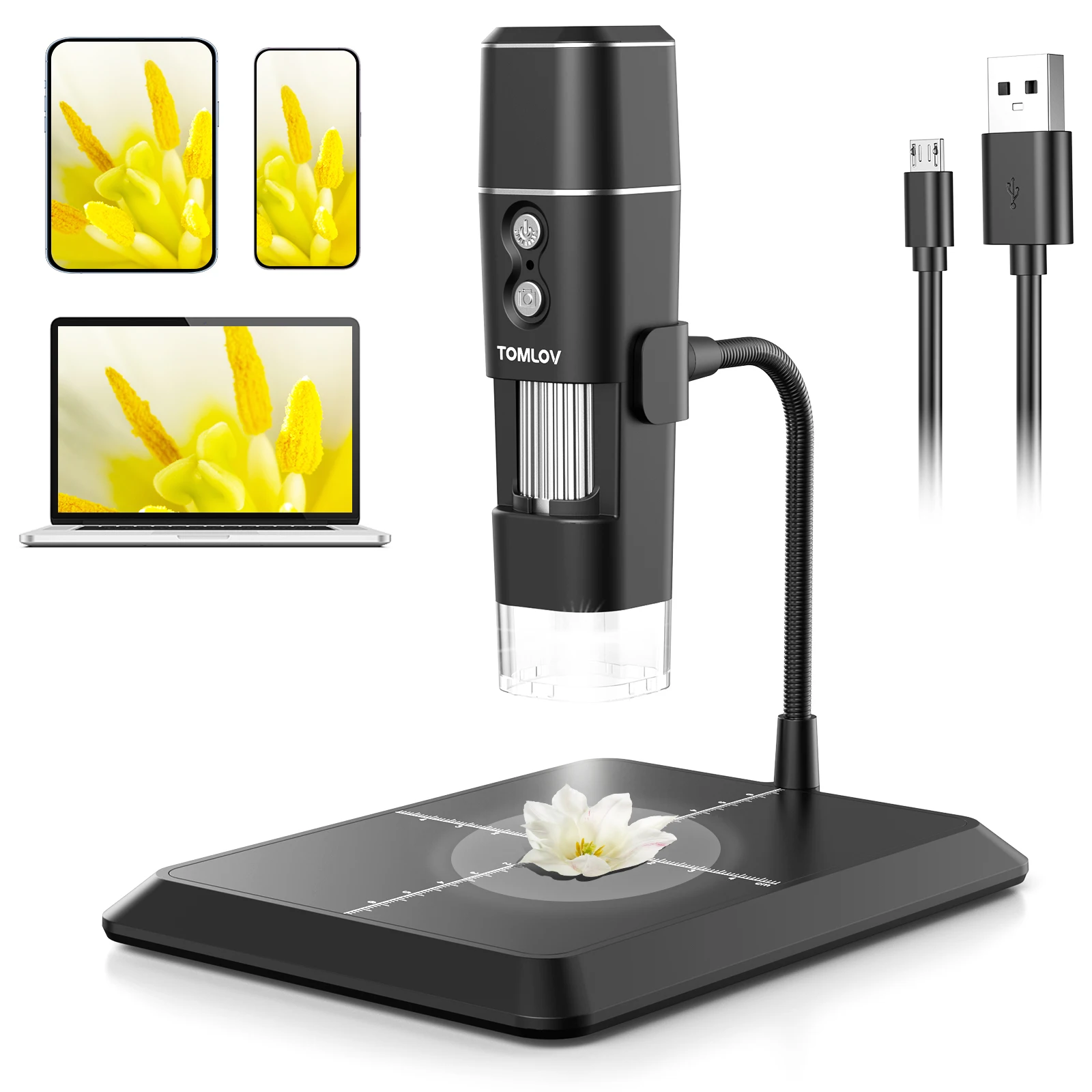 TOMLOV-Wireless-Digital-Microscope-Handheld-USB-HD-Inspection-Camera ...