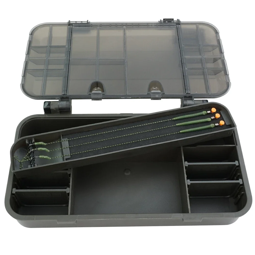 Carp Fishing Box For Fishing Rig and Accessories Fishing Tackle Box ...