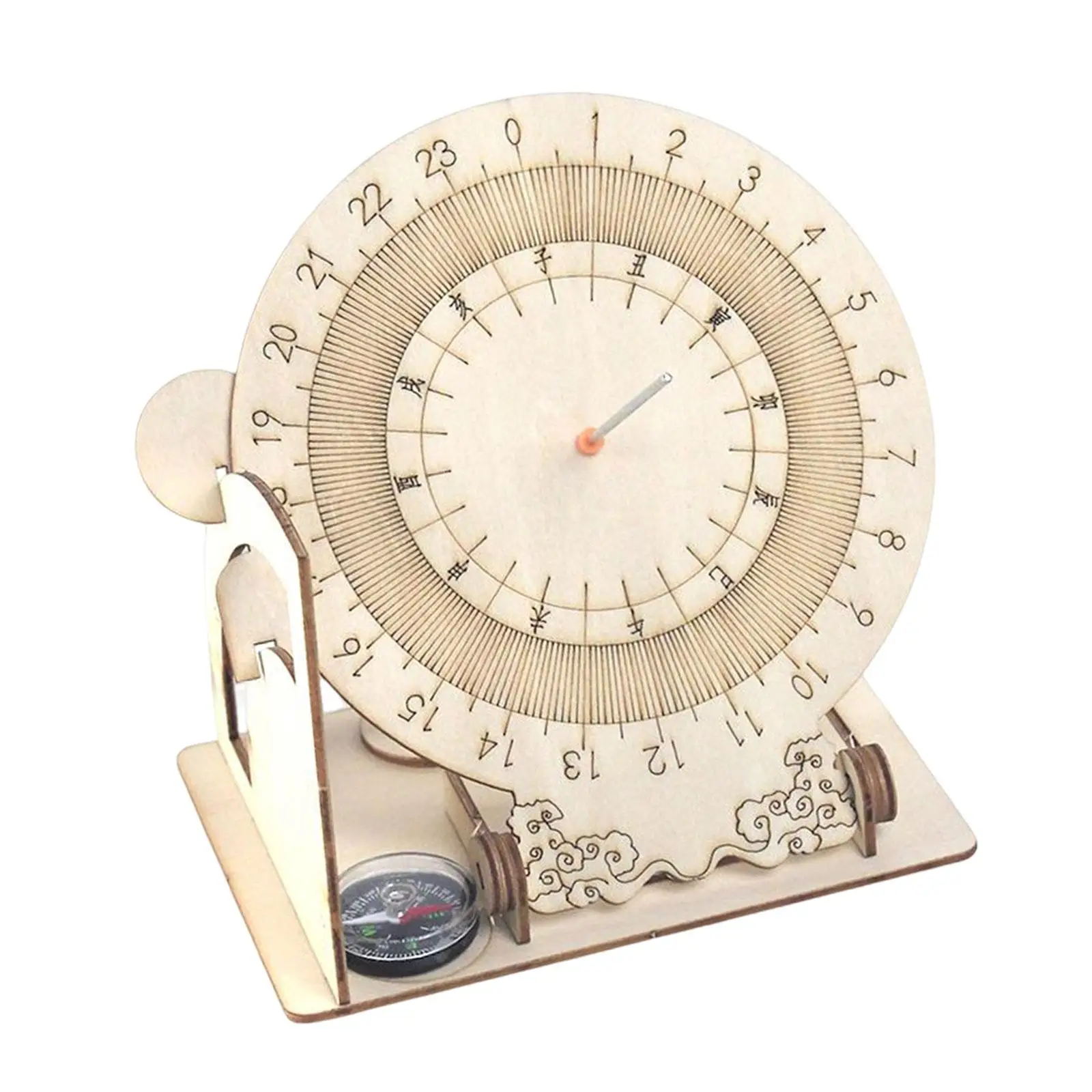 3D-Puzzles-Handicrafts-Sundial-Model-for-Boy-Girls-Birthday-Gift ...