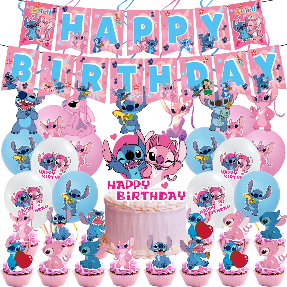 New Pink Stitch Ceiling Spiral Cake Decor Birthday Party Decoration ...