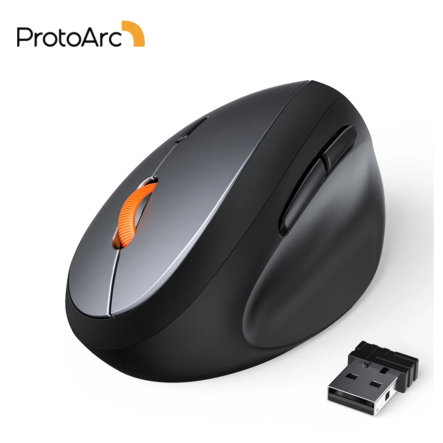 ProtoArc-EM14-Wireless-Vertical-Mouse-for-Small-Hand-Windows-XP-Vista ...