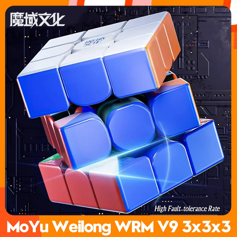 2023-MoYu-Weilong-WRM-V9-3x3x3-Core-Magnetic-Maglev-Cube-Puzzle ...