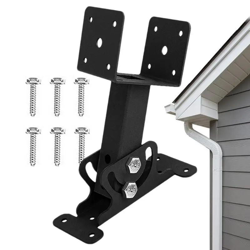 Heavy-Duty-Roof-Mounting-Bracket-Adjustable-Saddle-Pergola-Support ...