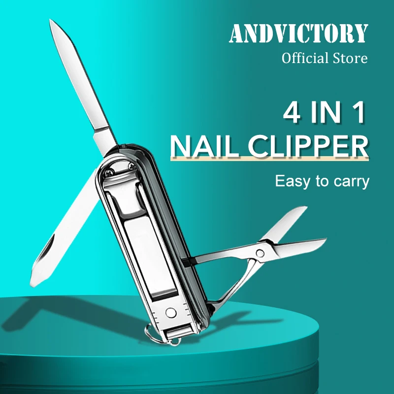 1Pcs-Multifunctional-Nail-Clippers-Stainless-Steel-4-Functions-Nail ...