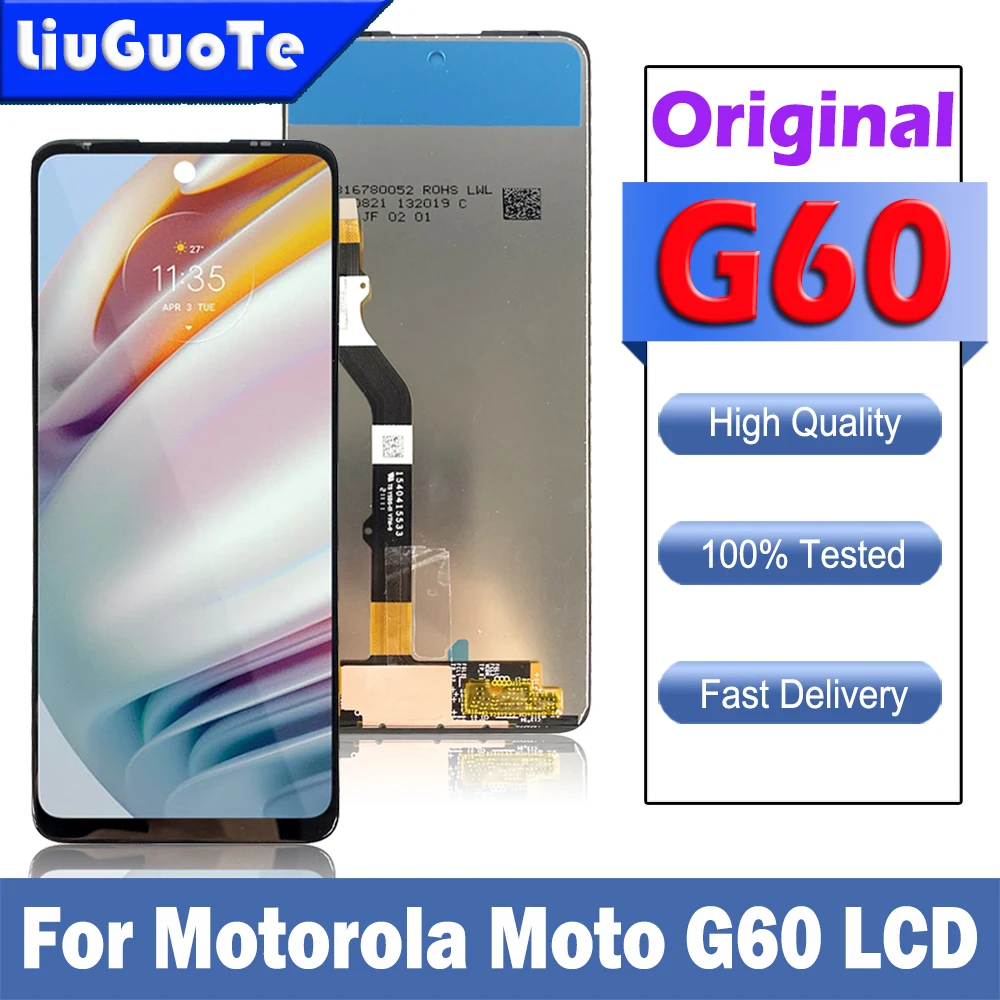 Test 6.8" Original For Motorola Moto G60 LCD G60S Display Touch Screen ...
