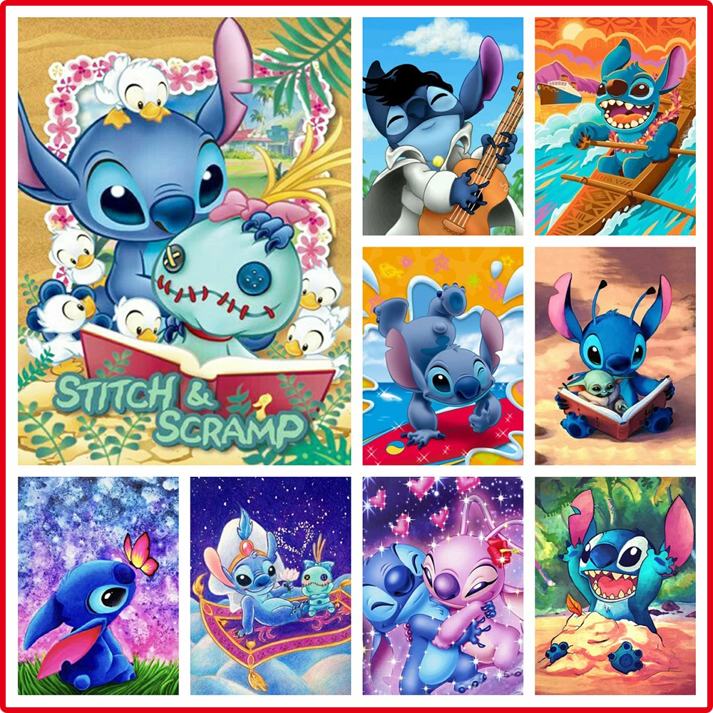 Disney-Impresso-Cross-Stitch-Kit-Desenhos-Animados-Bordados-de-Tecido ...
