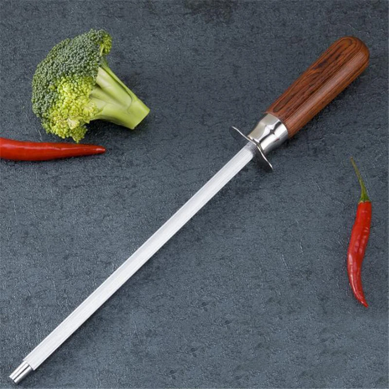 Kitchen-Sharpening-Rod-Diamond-Carbon-Steel-Knife-Sharpening-Rod-30cm ...
