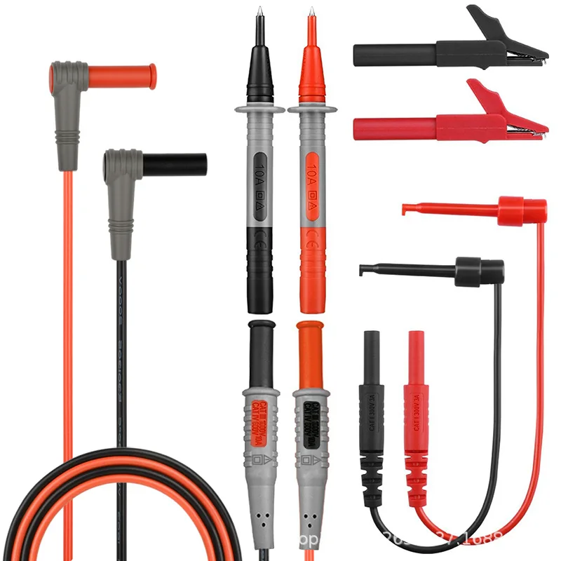 Electrical Multimeter Probe Replaceable Probe Clamp Test Leads Wire Pen ...