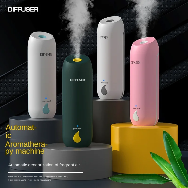 200m-Essential-Oil-Diffuser-45ML-3-Modes-Aroma-Diffuser-Humidifier-Wall ...