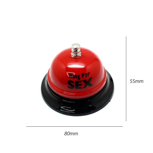 Sex Bell Ring Toy Game Novelty Gift Creative Red Bell or Couple ...