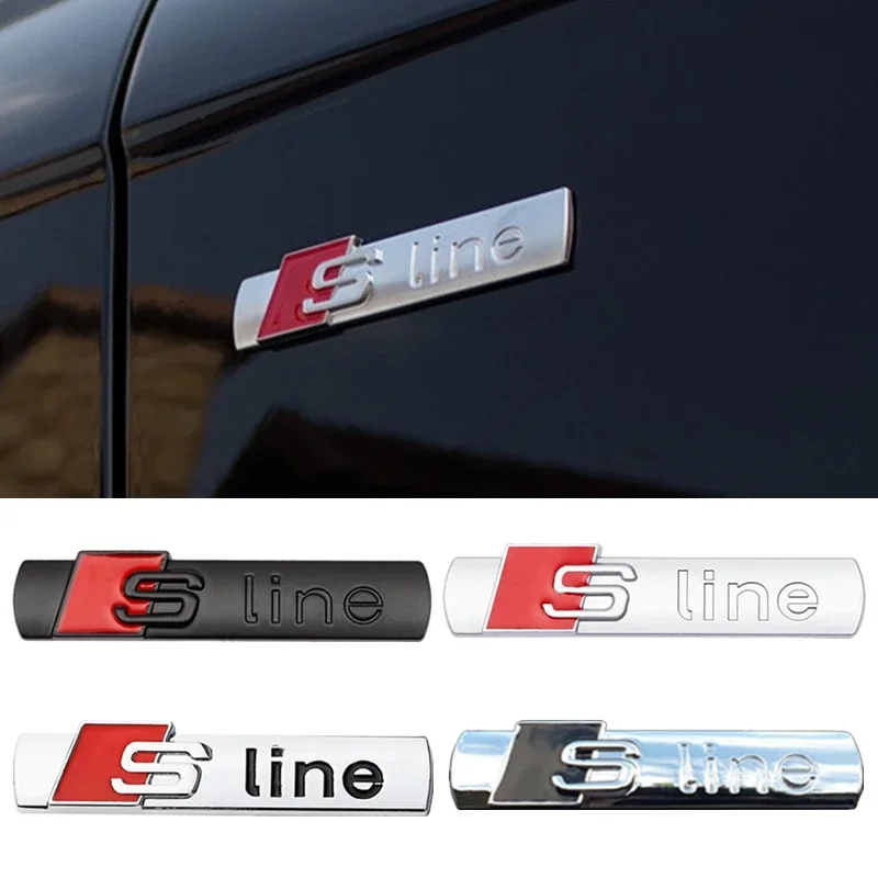 Metal-Alloy-Car-Side-Fender-Badge-Emblem-Sticker-for-A3-A4-A5-A6-A8-S3 ...