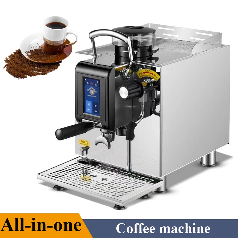 Máquina de café automática con bomba de agua de alta presión de 20bar, cafetera de oficina en ...