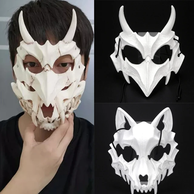Japanese Wolf Mask