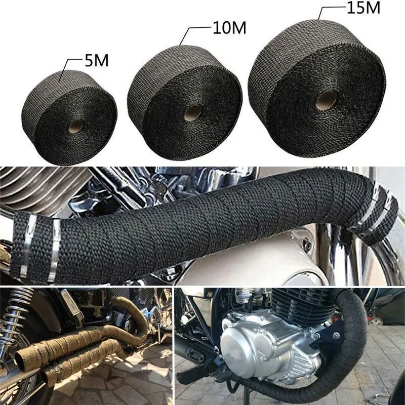 Car-Motorcycle-Exhaust-Thermal-Exhaust-Tape-Exhaust-Heat-Tape-Wrap-Pipe ...