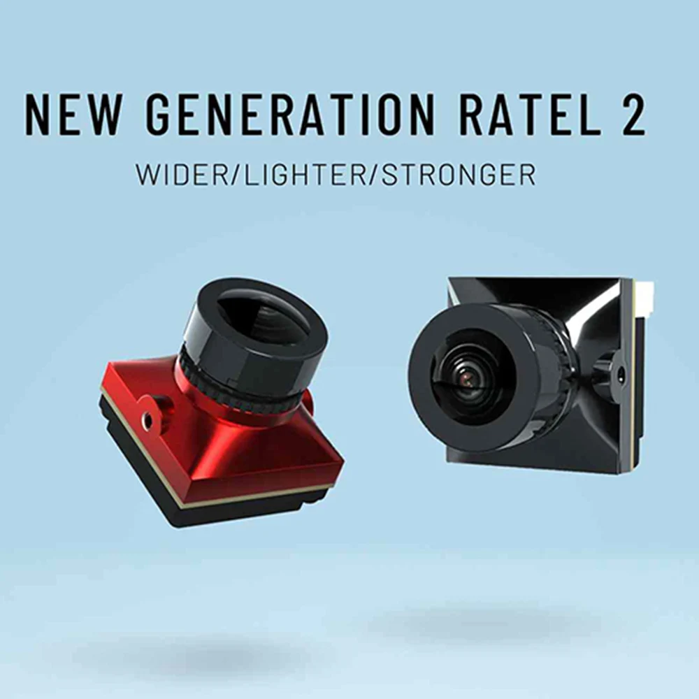 Caddx Ratel 2 V2 Fpv Camera Ratel2 2.1mm Lens 16:9/4:3 Ntsc/pal ...