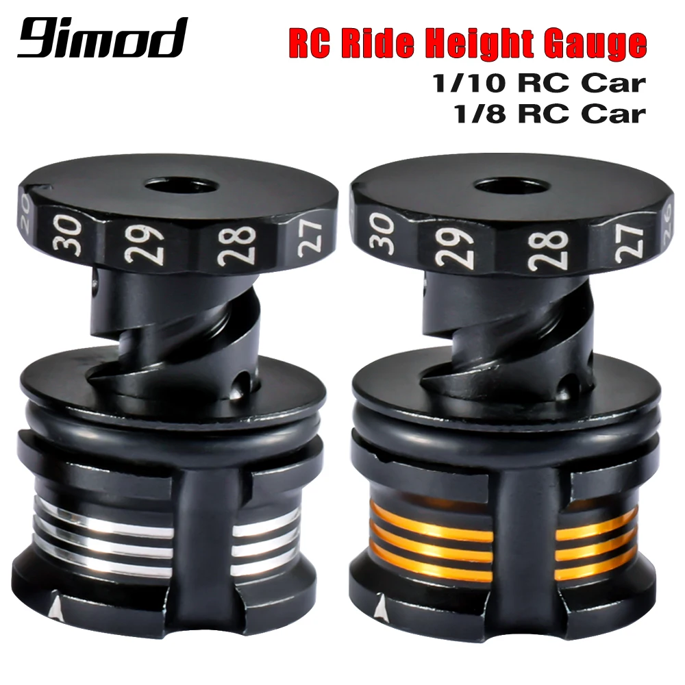 9IMOD-RC-Ride-Height-Gauge-Aluminum-Alloy-Adjustable-Adjuster-Measuring ...