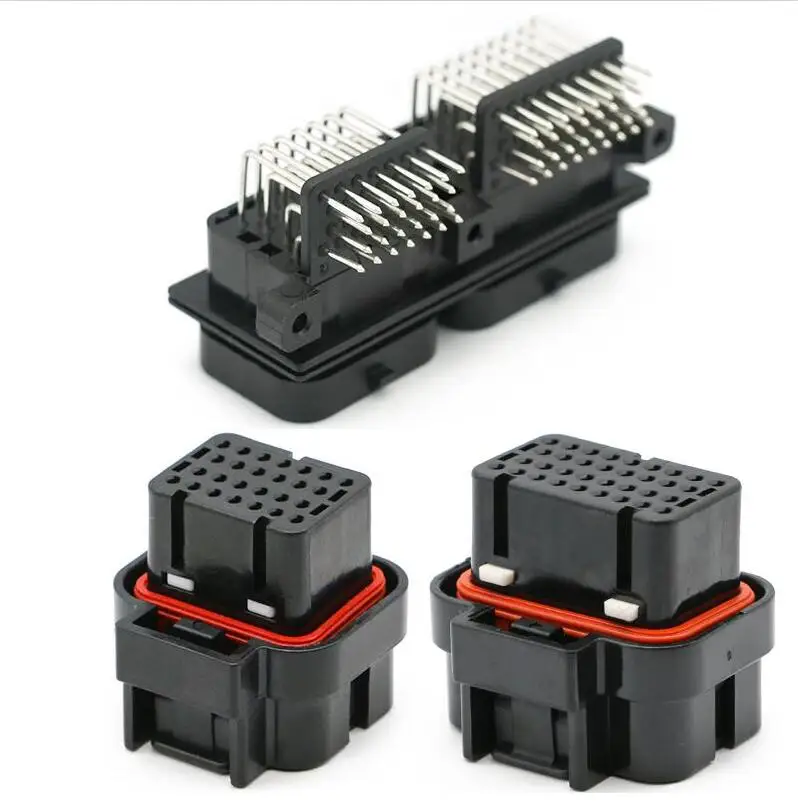 1 Set Te Amp Super Seal 1.0mm 60 Pin 26p 34p Male Female Connector Pcb ...