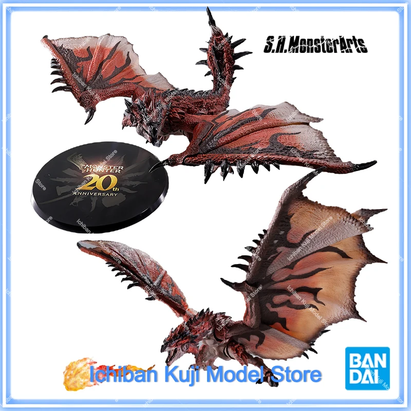 Original-BANDAI-S-H-MonsterArts-SHM-Rathalos-20th-Anniversary-Edition ...