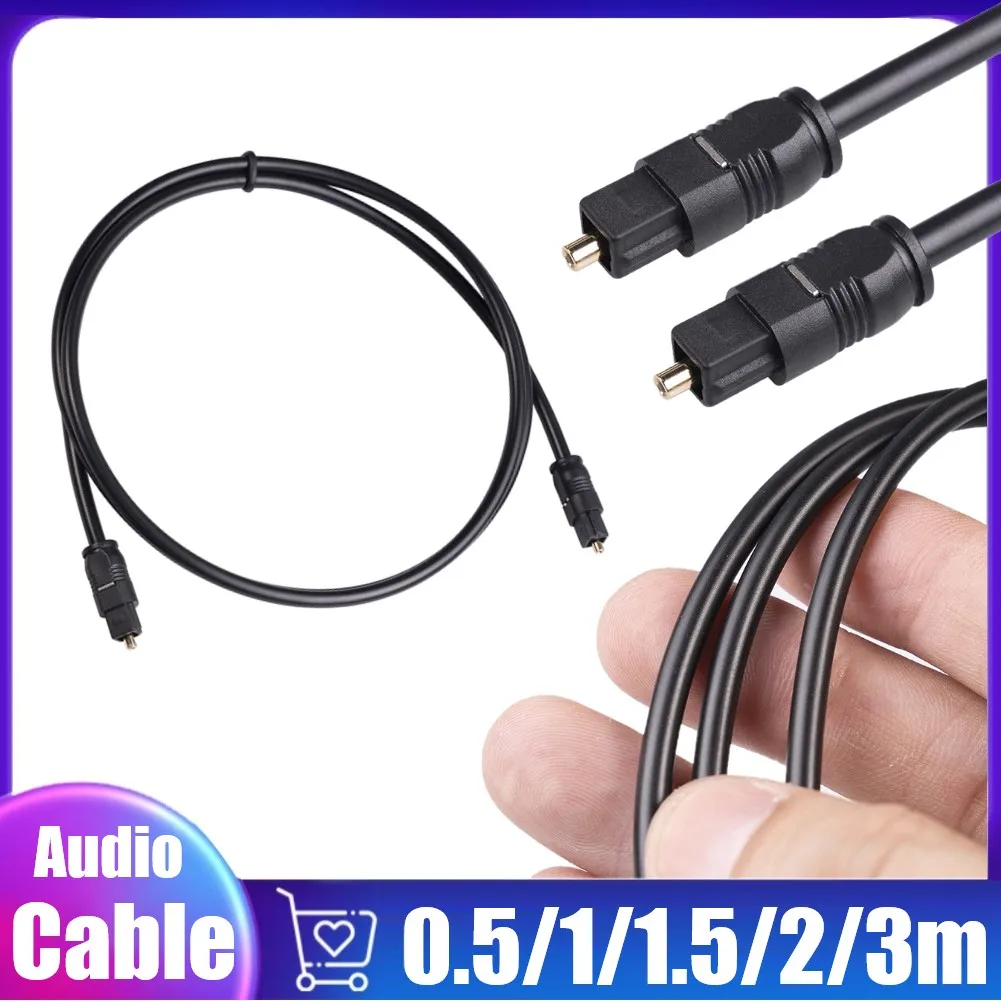 0-5m-3m-Digital-Optical-Audio-Cable-Toslink-Male-to-Male-SPDIF-MD-DVD ...