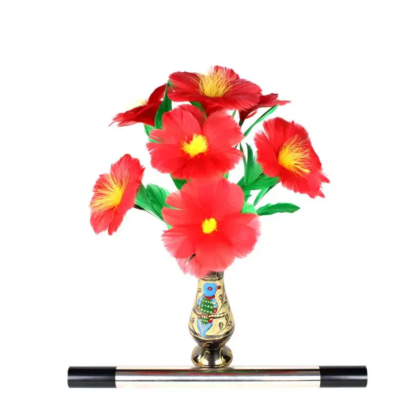 magic-stick-to-flower-with-pot-cane-to-feather-flower-magic-tricks ...