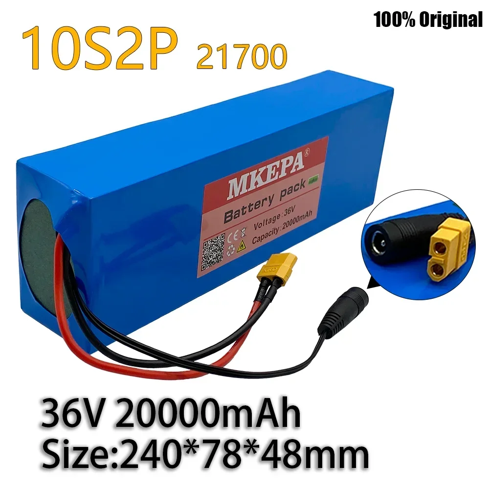 36V-battery-20ah-21700-20000mah-10S2P-battery-pack-500W-high-power ...