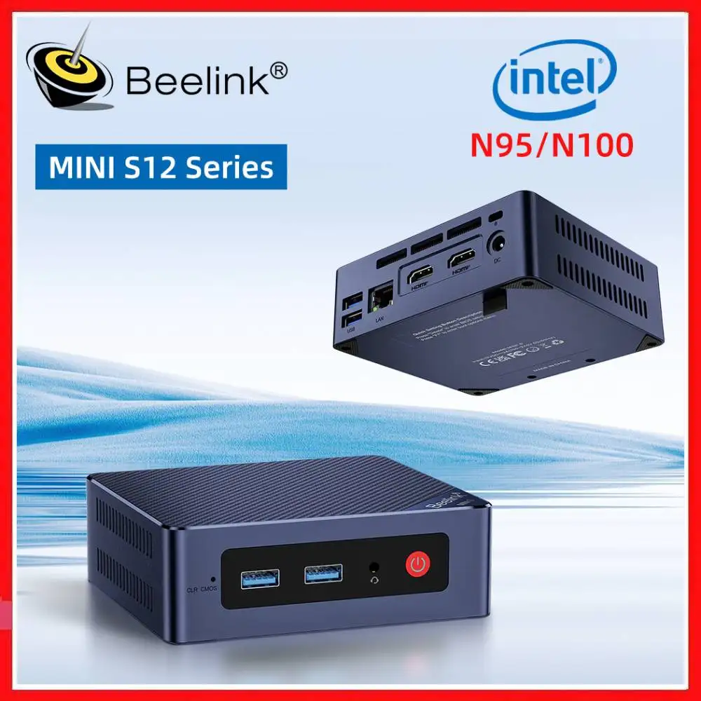 Beelink MINI S12 Pro 12th Gen Win 11 Mini PC Intel Alder Lake N95 N100 ...