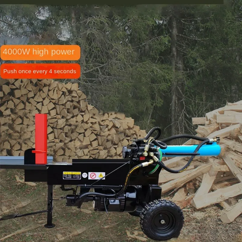 Große skala holz splitter hydraulische elektrische berg ax felling holz ...