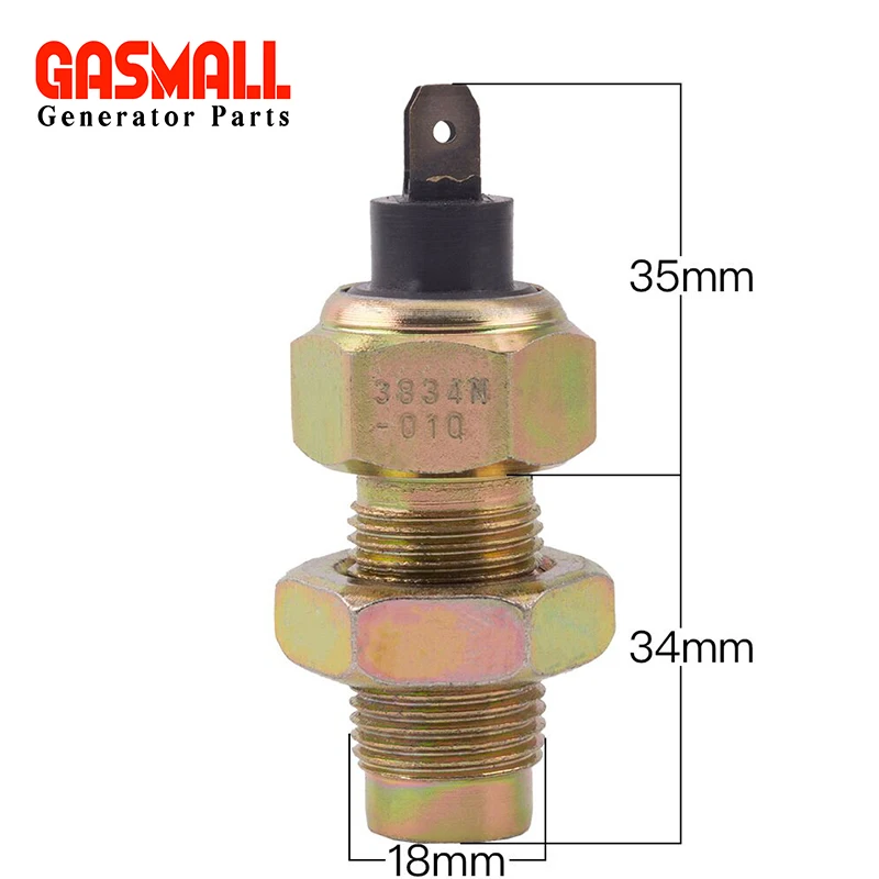 Dcec-Diesel-Engine-Speed-Sensor-M18-1-5-34mm-Brass-Vdo-Generator-Sensor ...