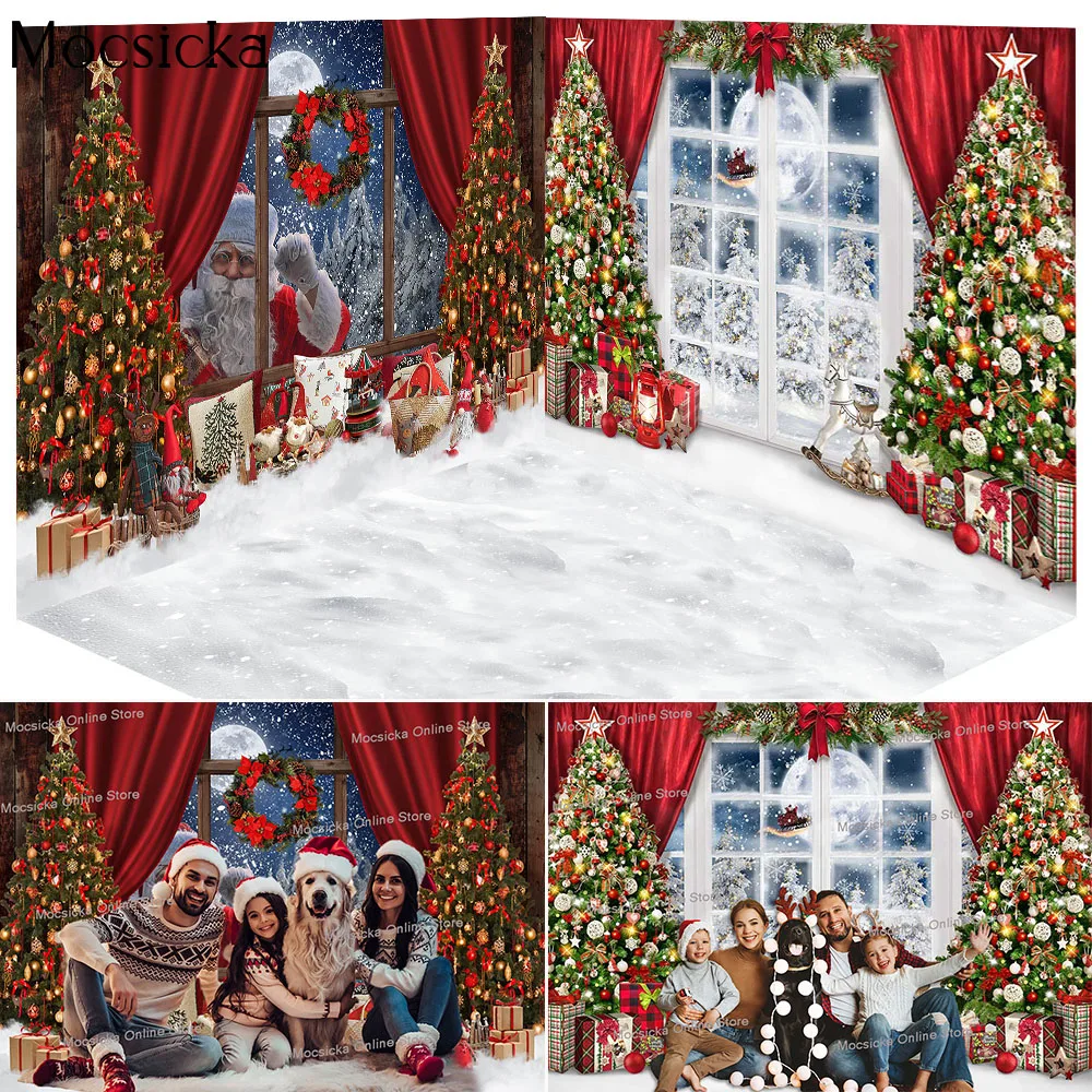 Santa Claus Backdrop