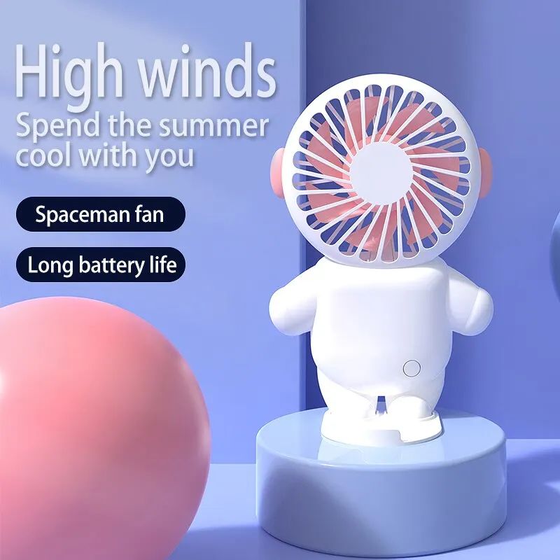 Handheld-Charging-Fan-Cartoon-Cute-Small-Student-Charging-Small-Fan ...