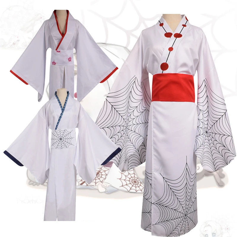 Anime Demon Slayer Kimetsu No Yaiba Spider Rui Cosplay Costume Spider ...