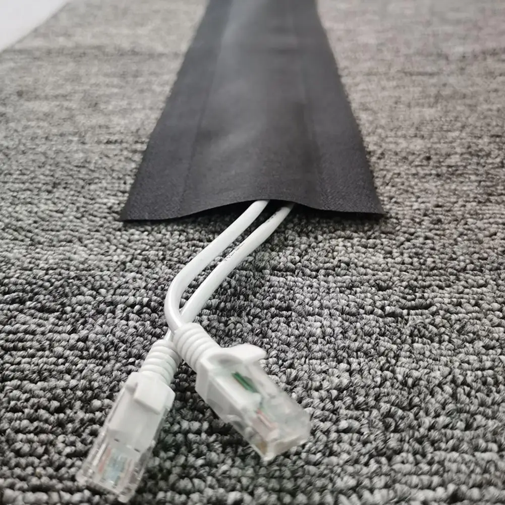 100cm-300cm-500cm-Floor-Cord-Cover-Practical-Nylon-Cable-Grip-Strip ...