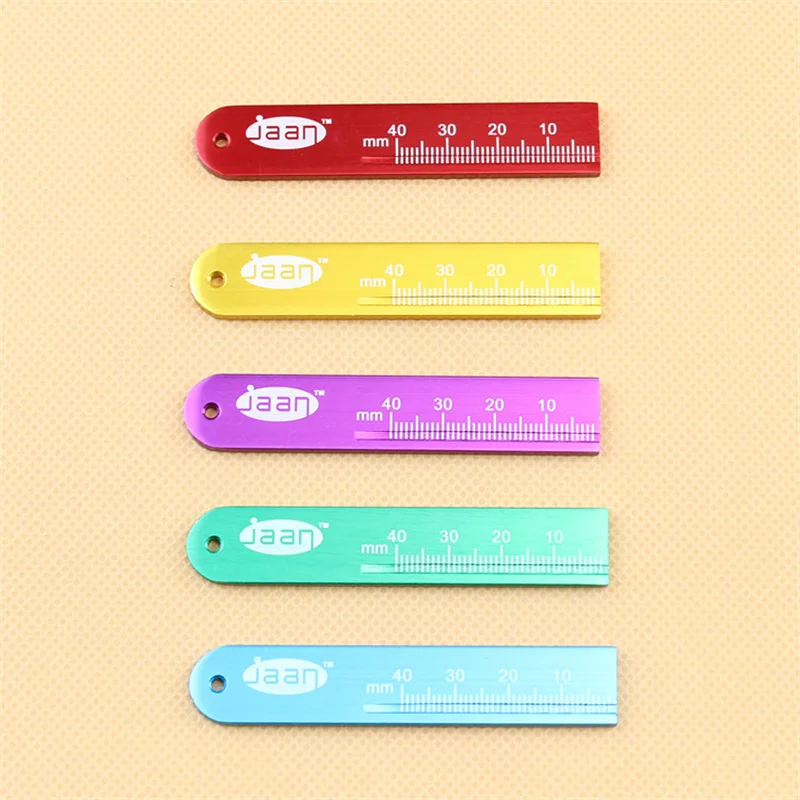 1Pcs-Colorful-Aluminium-Dental-Endo-Rulers-Span-Measure-Scale ...