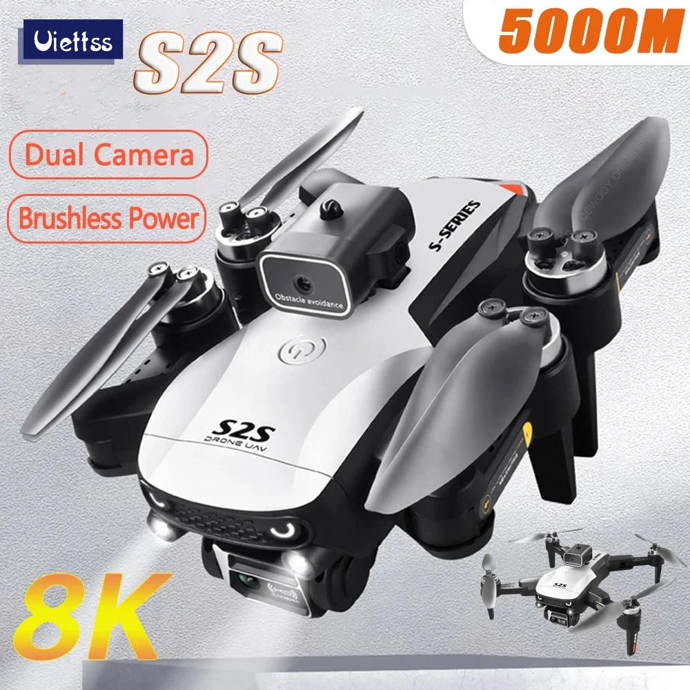 Drone-S2S-8K-HD-avec-cam-ra-pour-touristes-moteur-sans-balais-vitement ...