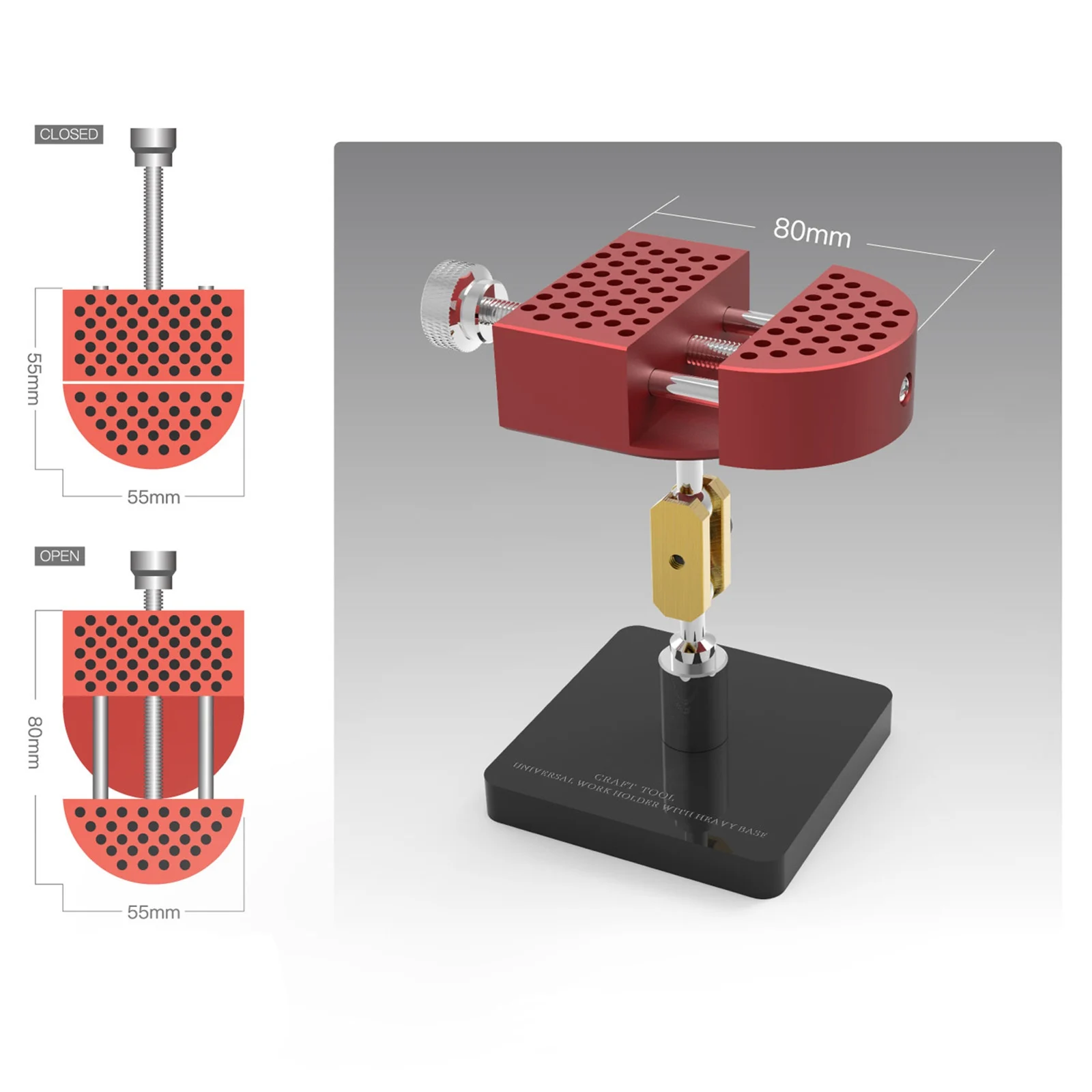 BD0099-All-metal-Universal-Precision-Vise-Clamps-Engraved-Model-Tool ...